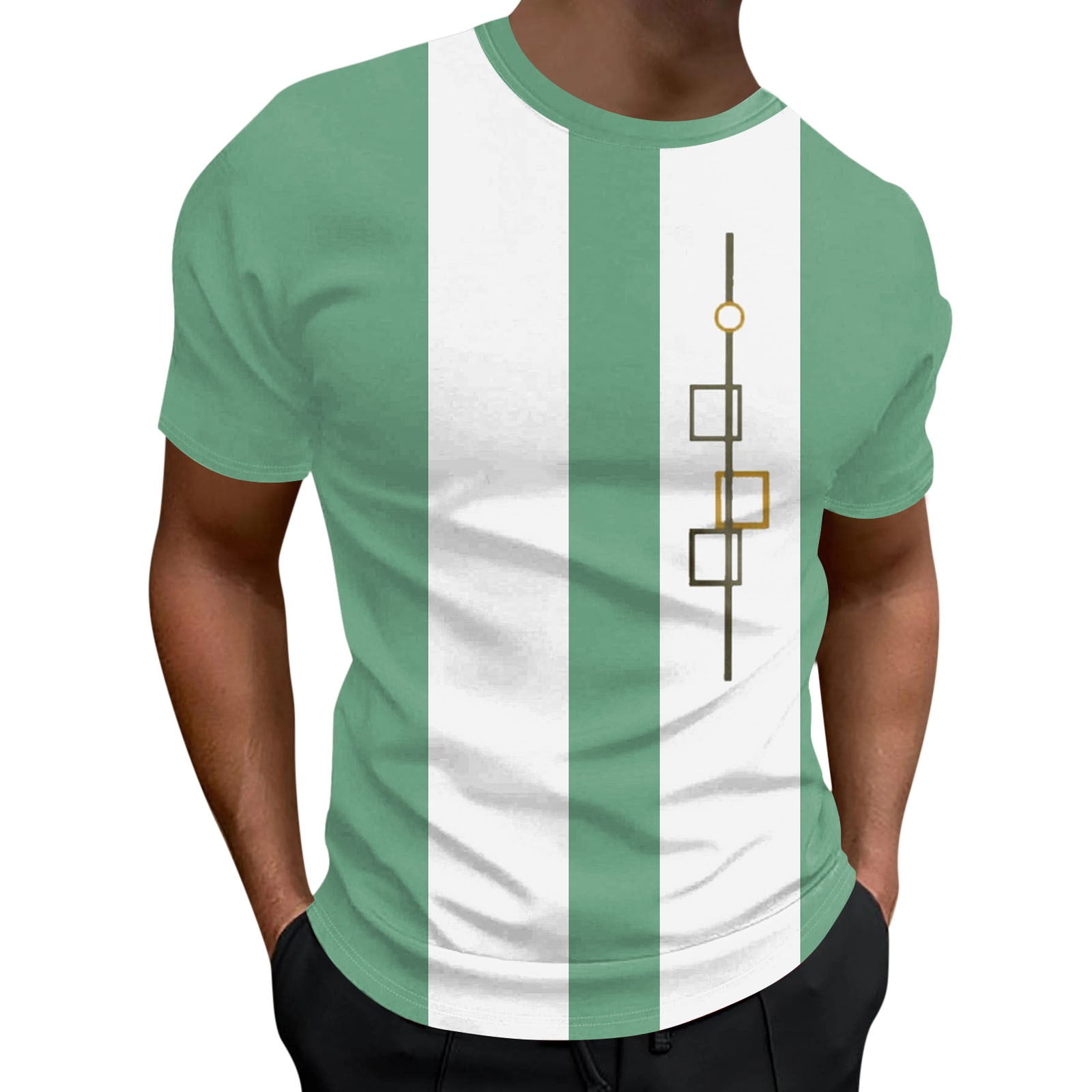 Gubotare Graphic Tees Men Men's Crew Neck T Shirt Fresh Classic Tee ...