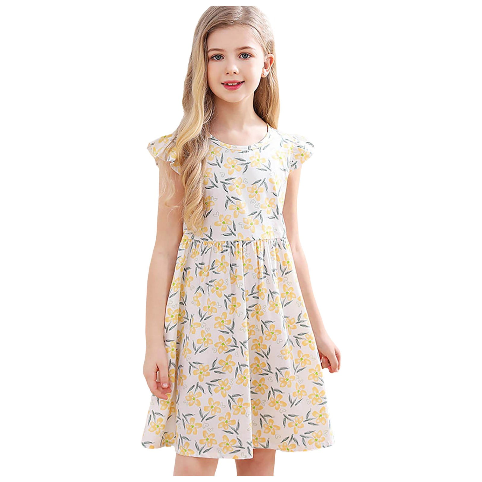 Gubotare Kid Girl Dresses Baby Toddler Girl Dress with Bloomer Short ...