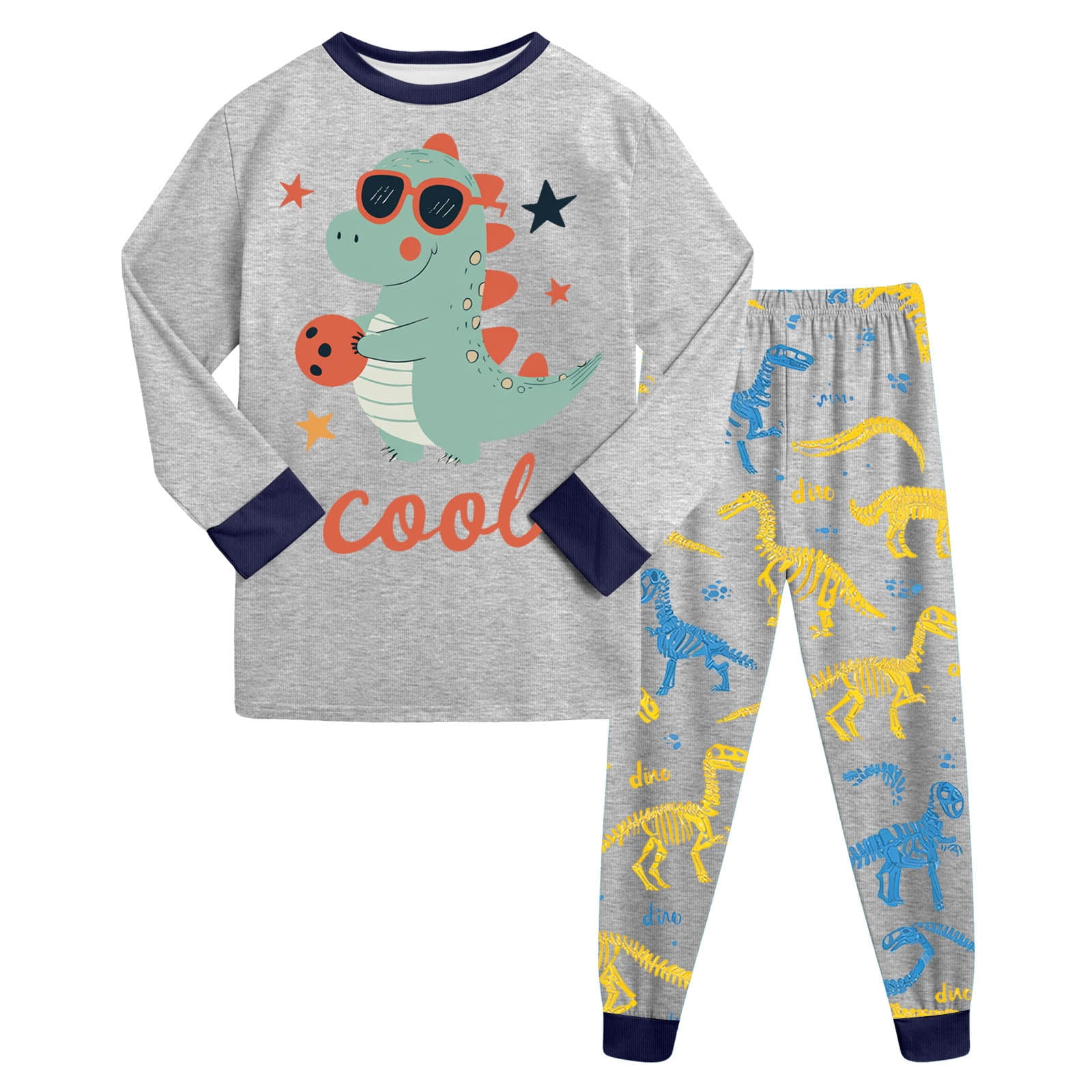 Gubotare Kids Pajamas Set Baby Pajamas Set Pjs - Kids Toddler Boy Girl ...