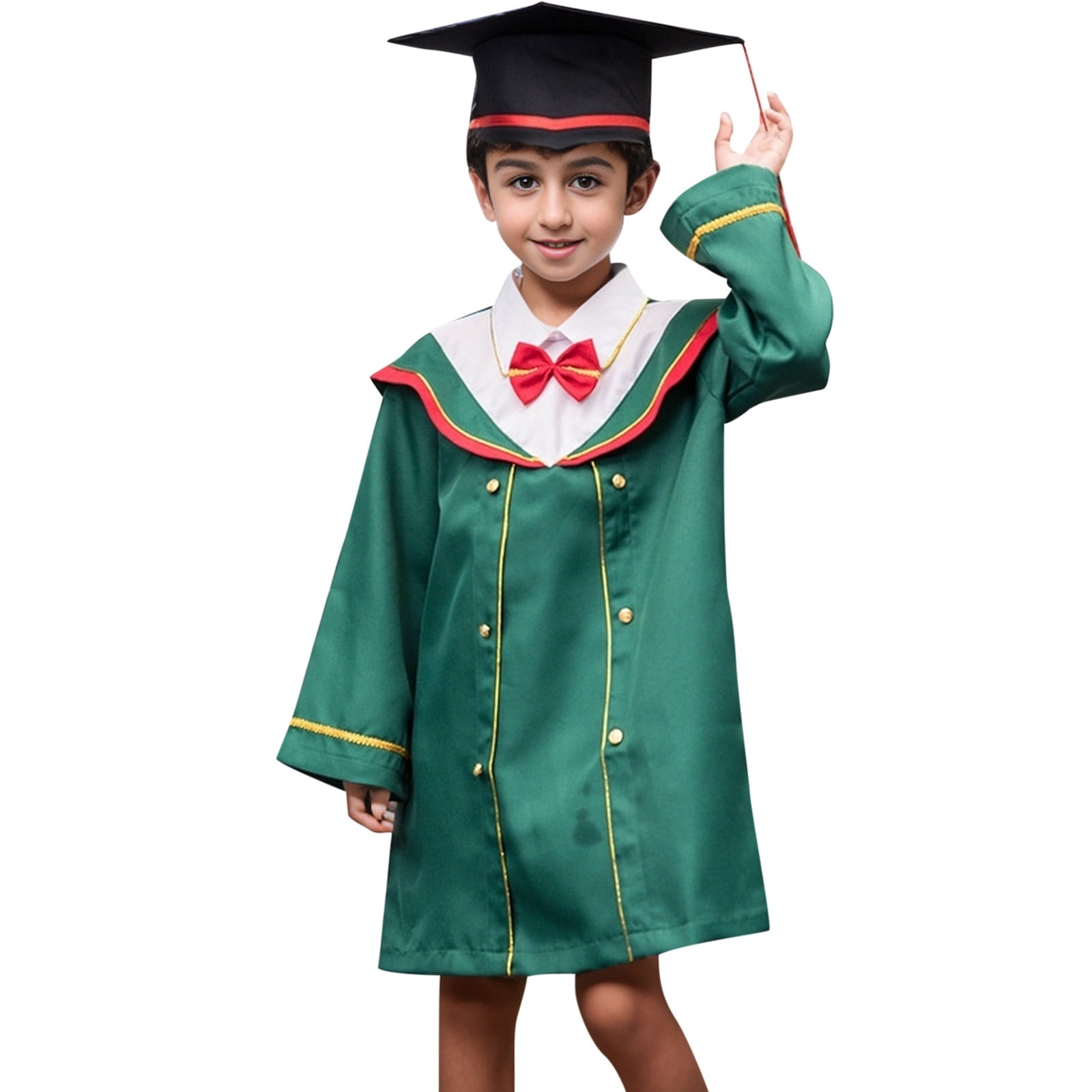 Gubotare Kindergarten Cap and Gown Shiny Preschool Graduation Gown and ...