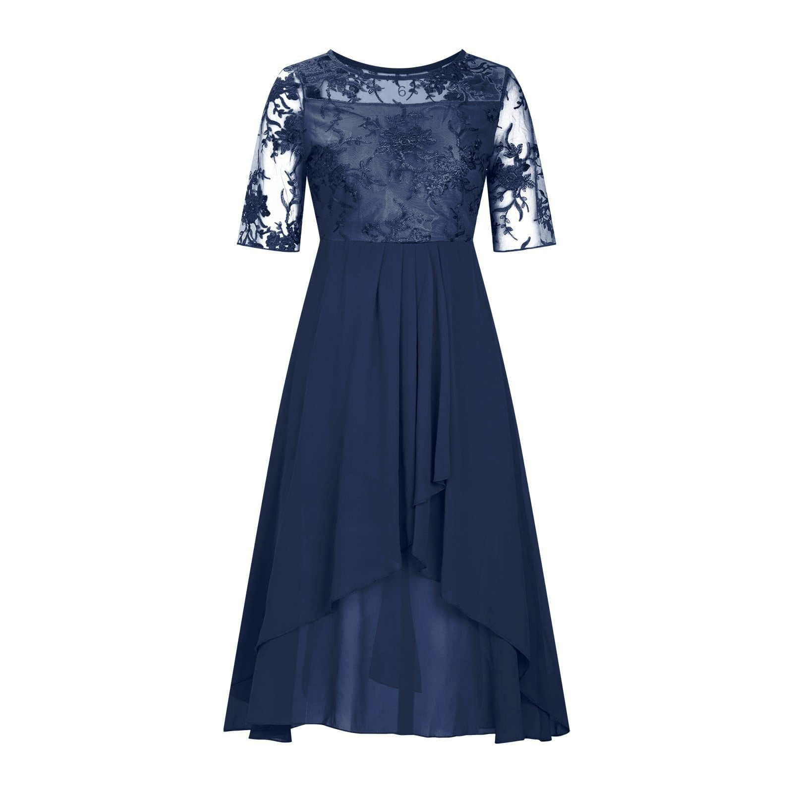 Gubotare Lace Wedding Guest Dresses For Women Half Sleeve Mother Of The