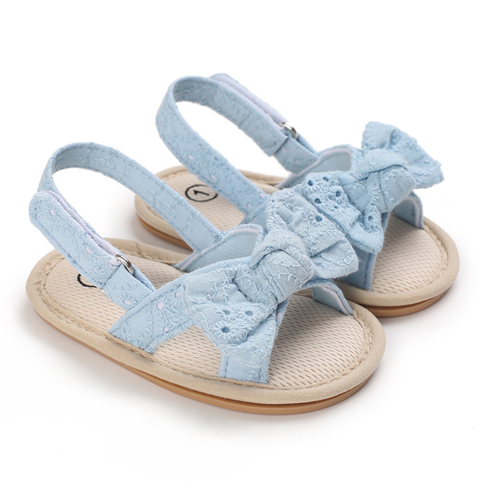 Gubotare Little Girl Sandals Girl's Flower Flat Sandals Cute Summer ...