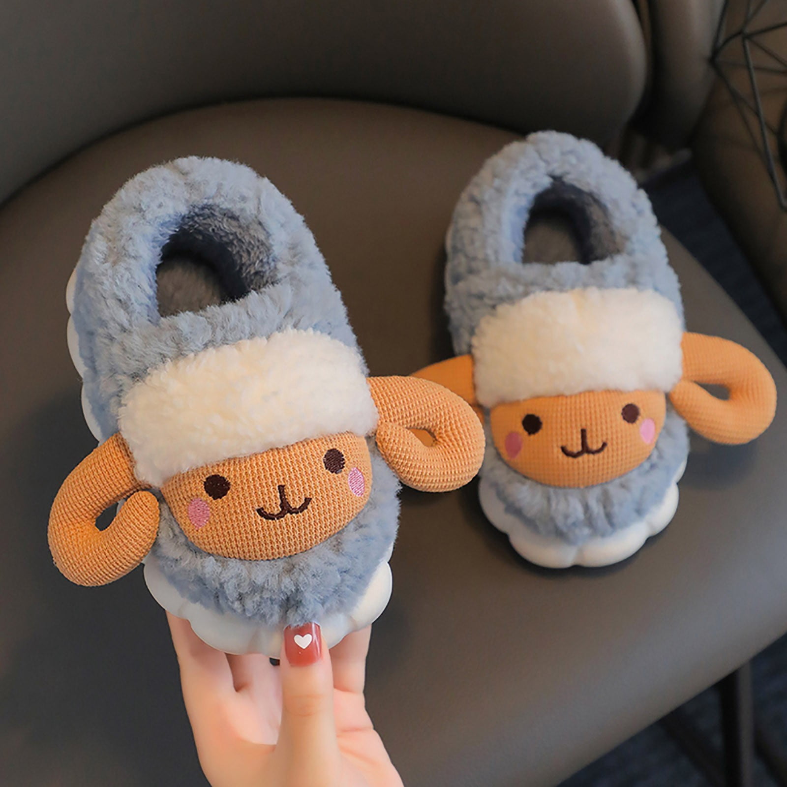 Gubotare Little Girls Slippers Toddler Slippers Girl Boy House Slipper ...