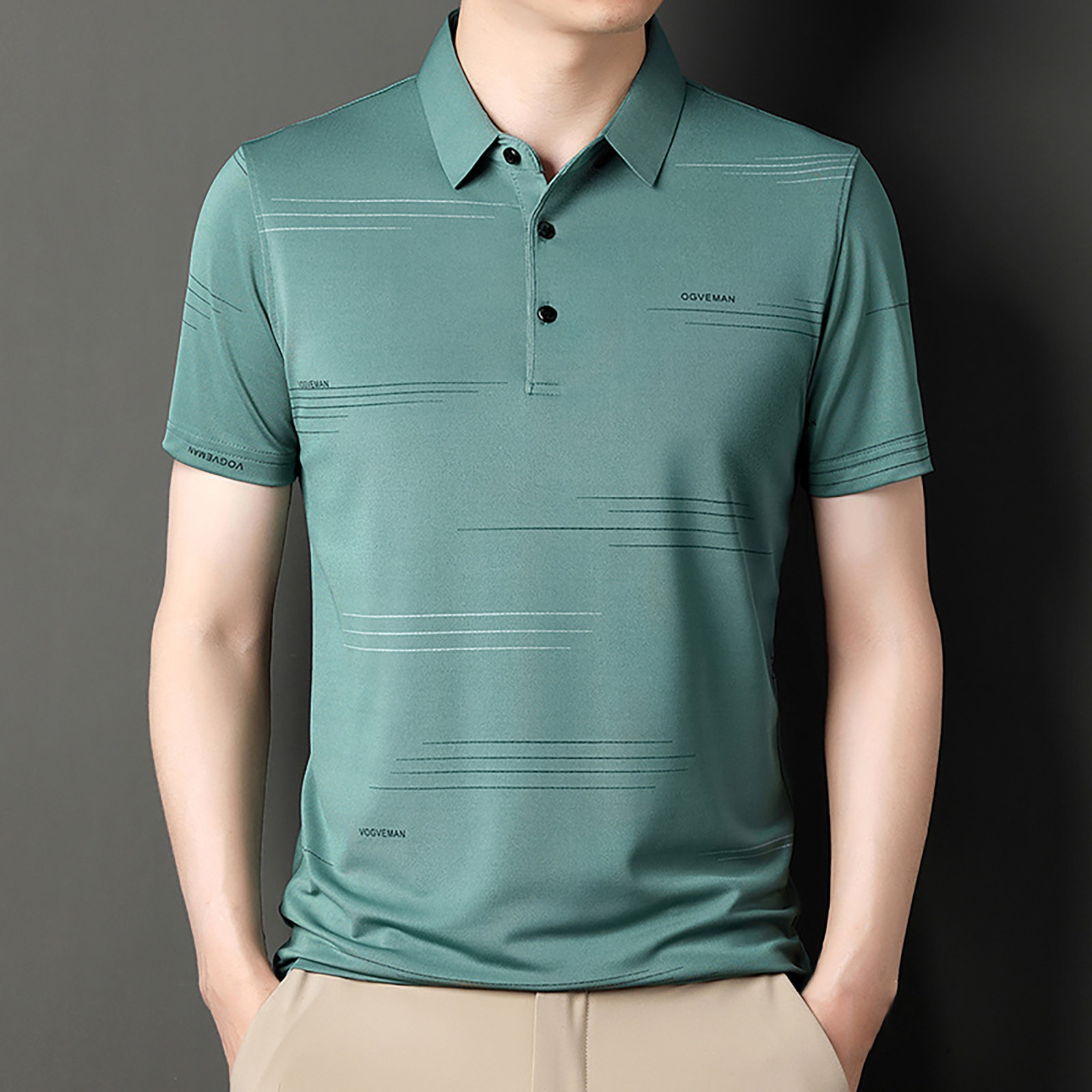 Gubotare Mens Polo Shirts Short Sleeve Mens Performance Polo Shirt ...