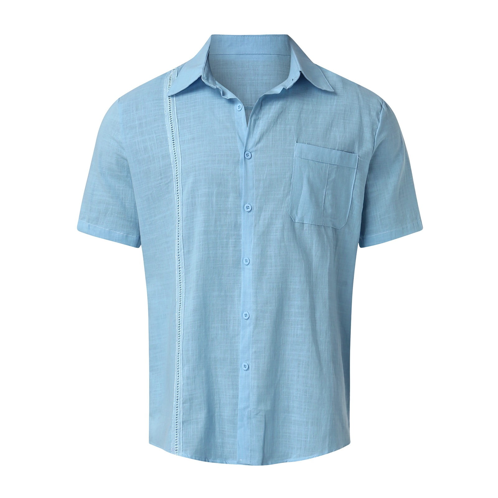 Gubotare Mens Shirts Casual Park Men's Tropical Raptor Pattern Button ...