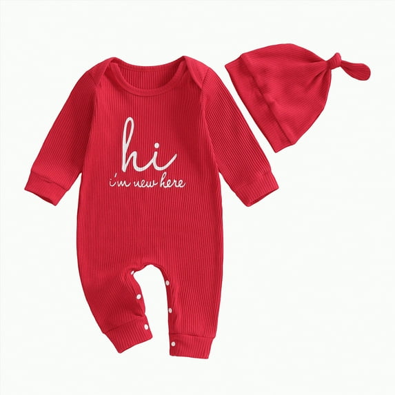 Gubotare Neutral Baby Clothes Boy Unisex Baby Jumpsuit Infant Boys ...