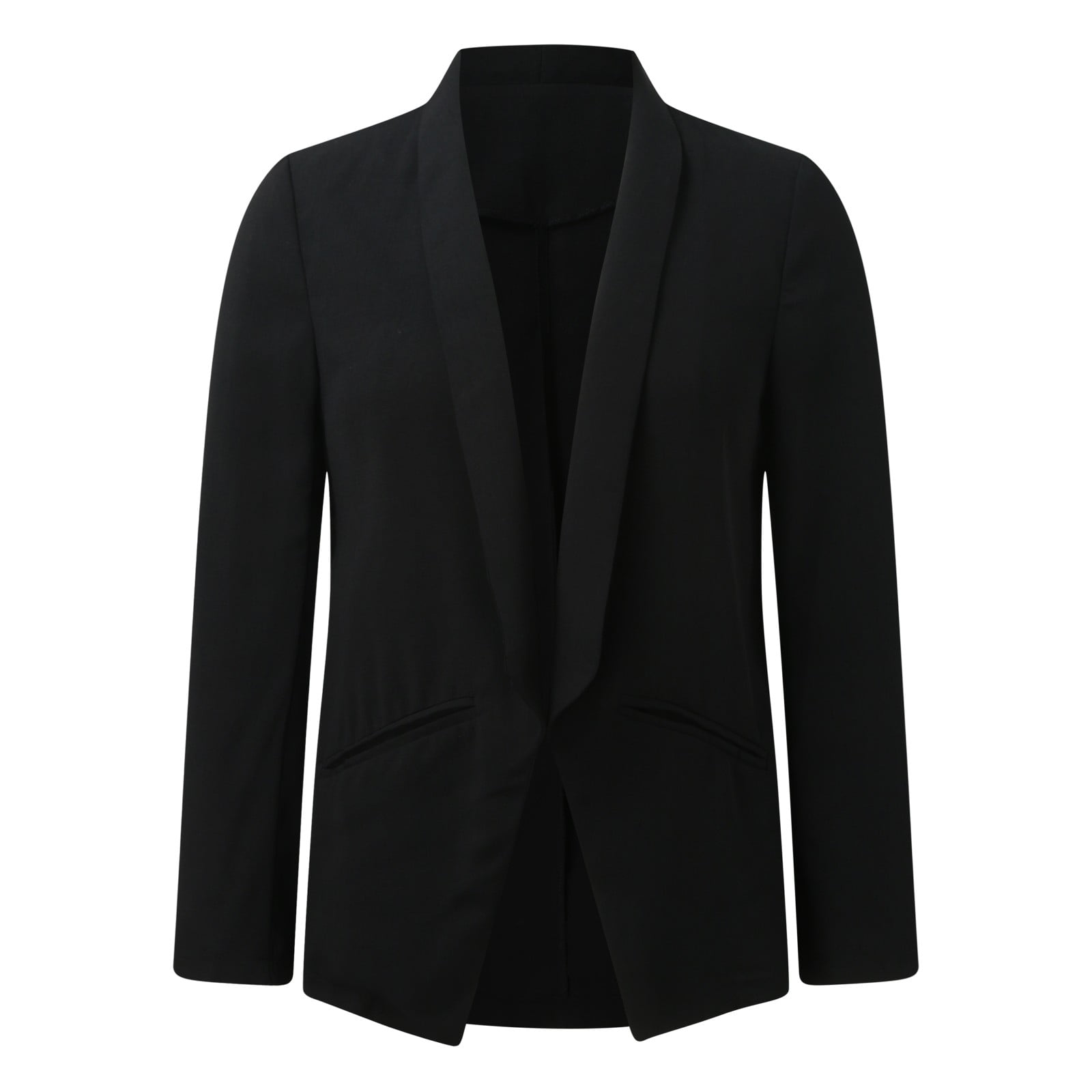 Gubotare Plus Size Blazer for Women Women's Casual Work Single Button ...