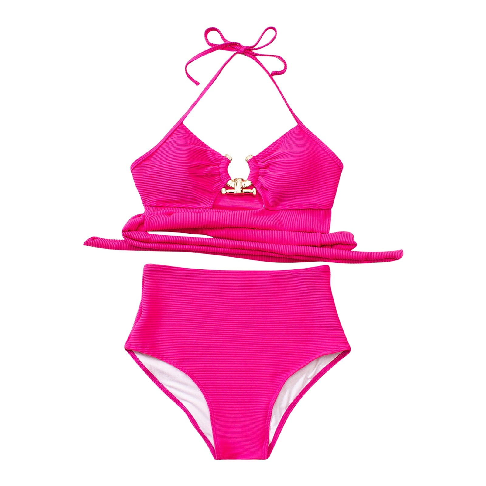 Gubotare Plus Size Swimsuit Women Plus Size One Piece Swimsuit Backless
