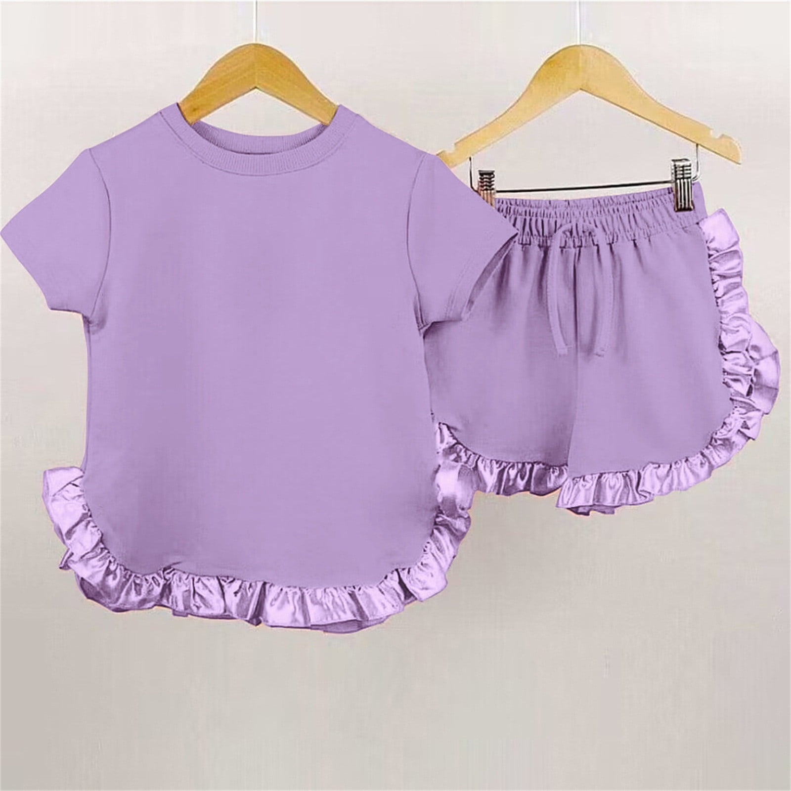 Gubotare Short Sets for Girl Toddler Kids Girls Summer Outfits ...