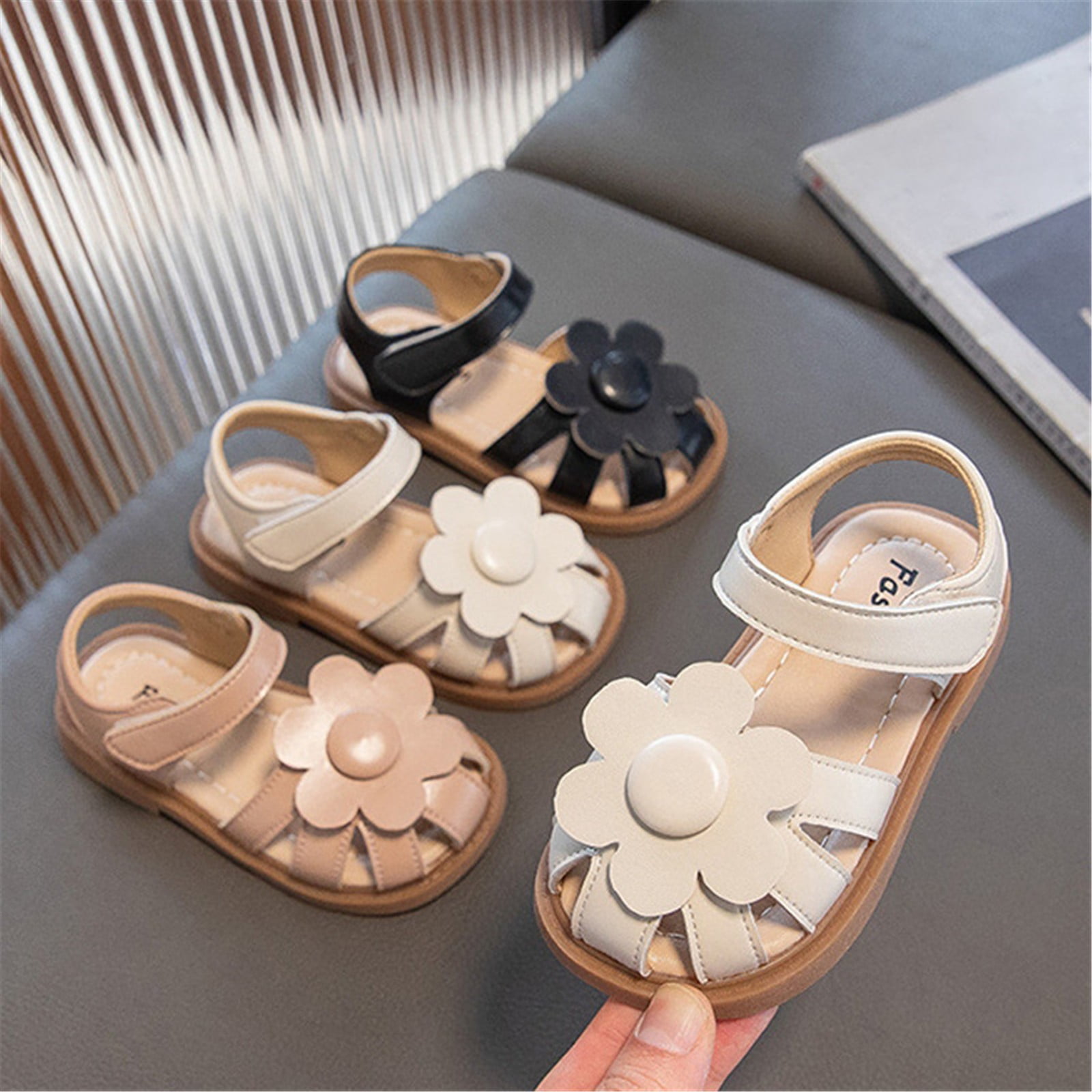 Gubotare Summer Sandals Girl Toddler Sandals Cute Summer Lightweight ...
