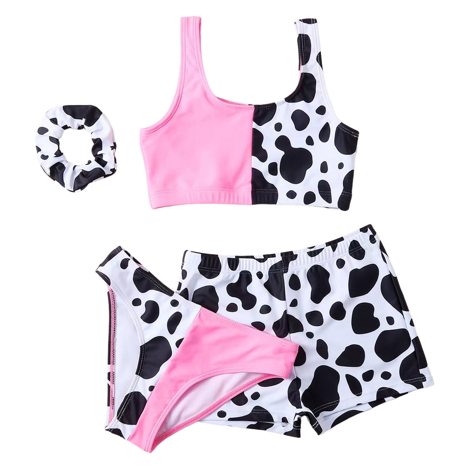 Gubotare Teen Bathing Suits Girl's 3 Piece Bikini Bathing Suit Printed ...