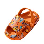 Blippi Toddlers Slide Sandals With Heel Strap - Walmart.com