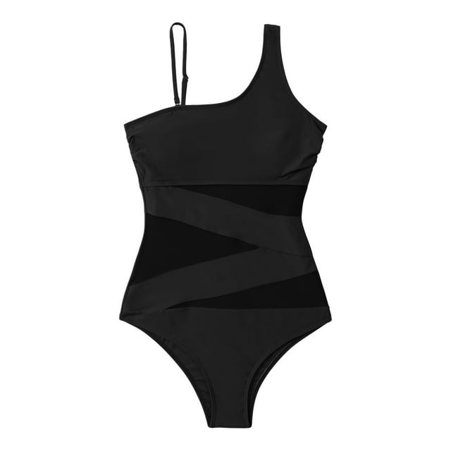 Gubotare Women Swimsuits Womens One Piece Bathing Suits Color Block