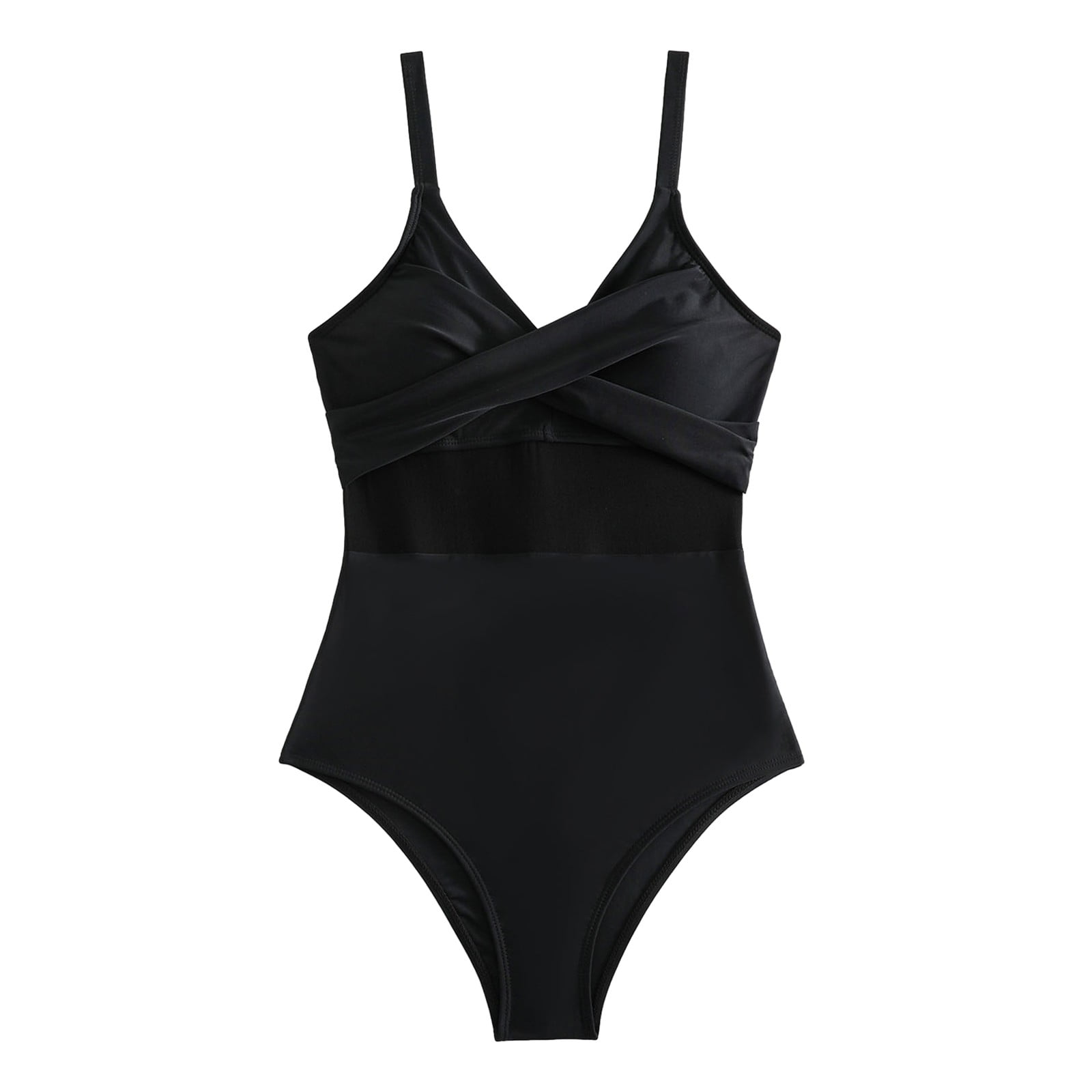 Gubotare Women Swimsuits Womens One Piece Swimsuit Ruched Tummy Control