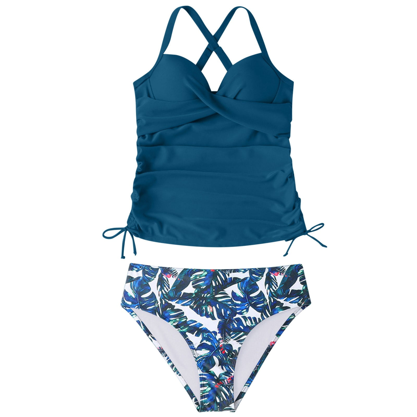 Gubotare Womens Swimsuits Women One Piece Swimsuits Plunge Deep V Neck