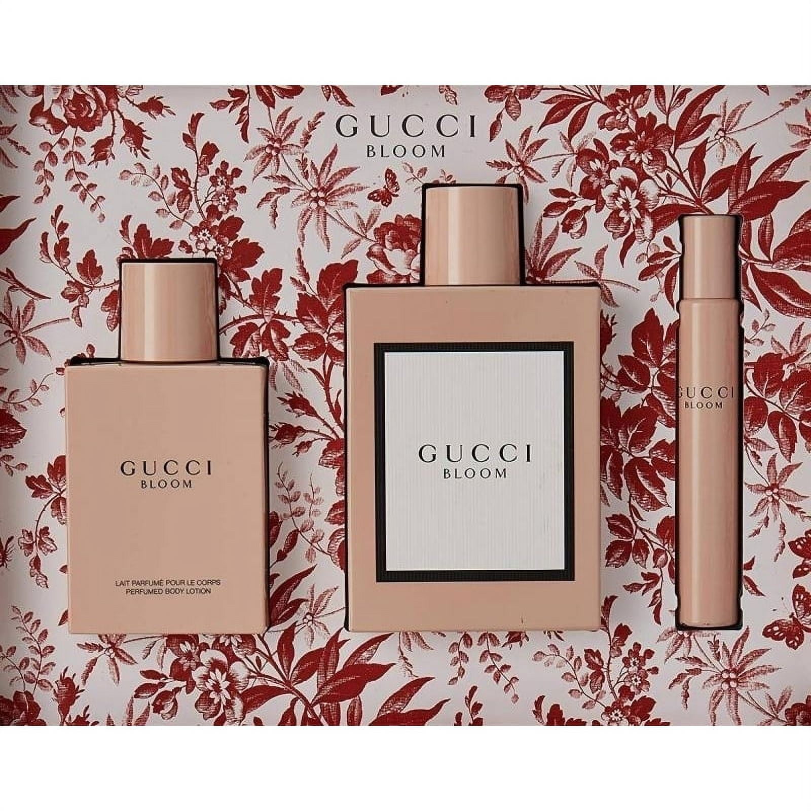 Gucci Bloom Eau de Parfum 3PCS Gift Set For Women - Walmart.com