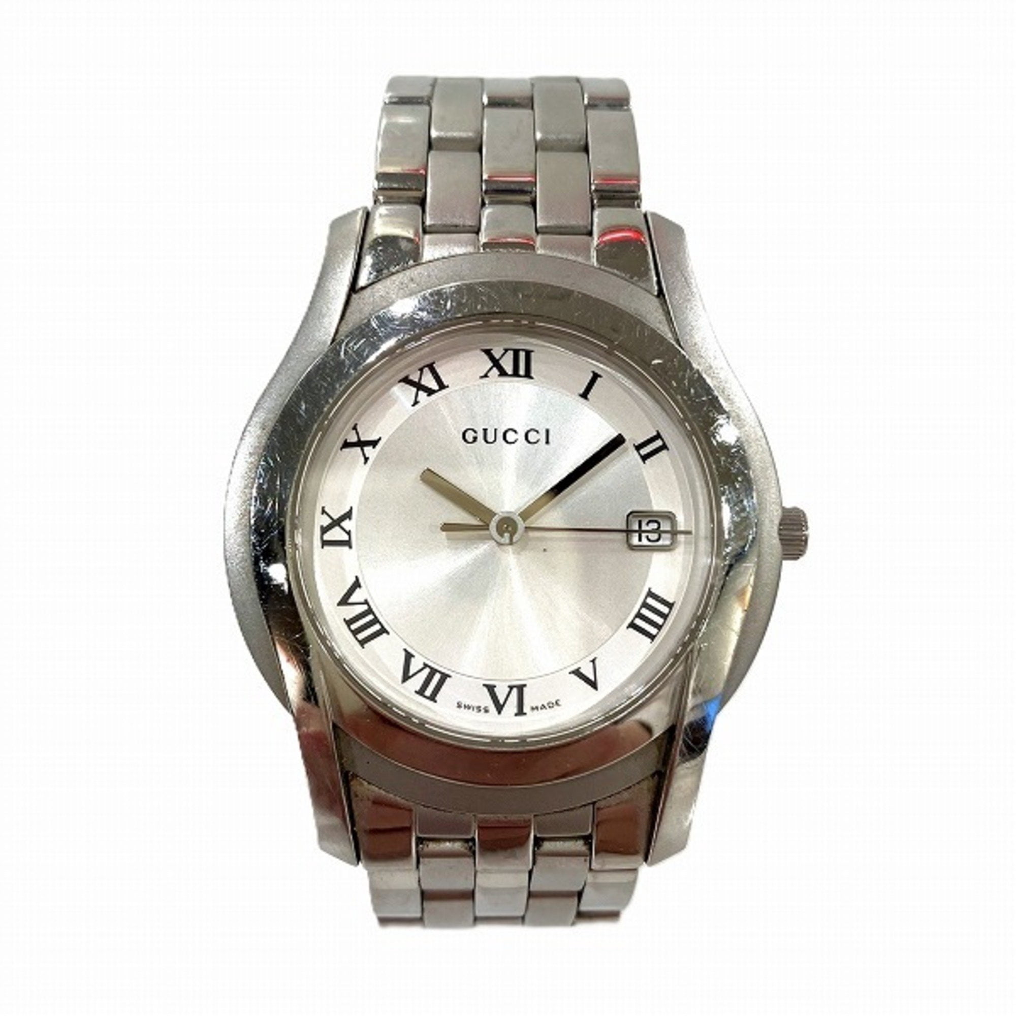 Pre-Owned Gucci G-Class 5500M Quartz Men's Watch (Good) - Walmart.com