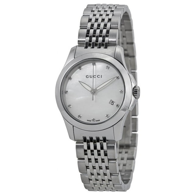 Gucci G Timeless Ladies Watch YA126504 - Walmart.com