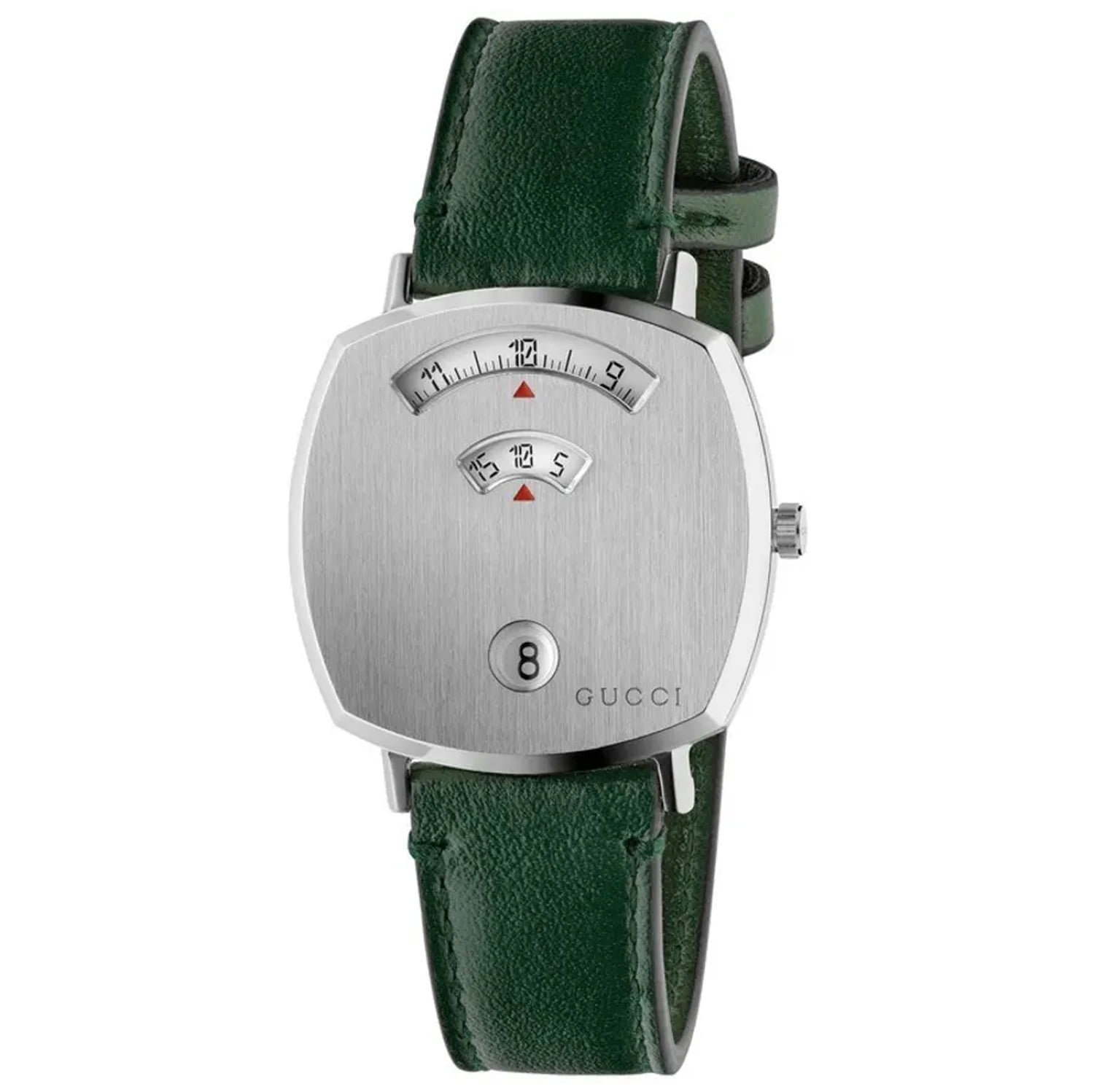 Gucci Men's Grip Silver Dial Watch - YA157412 - Walmart.com