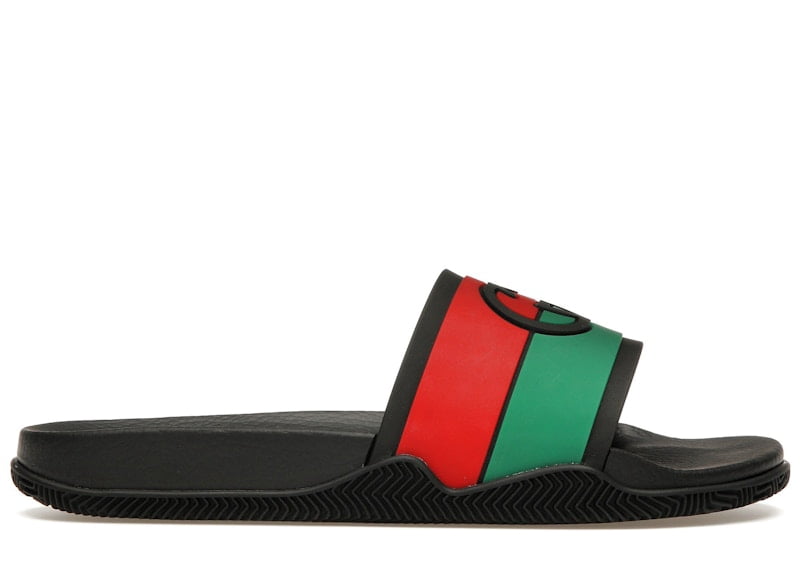 Gucci Men's Slide Interlocking G Black, from StockX - Walmart.com