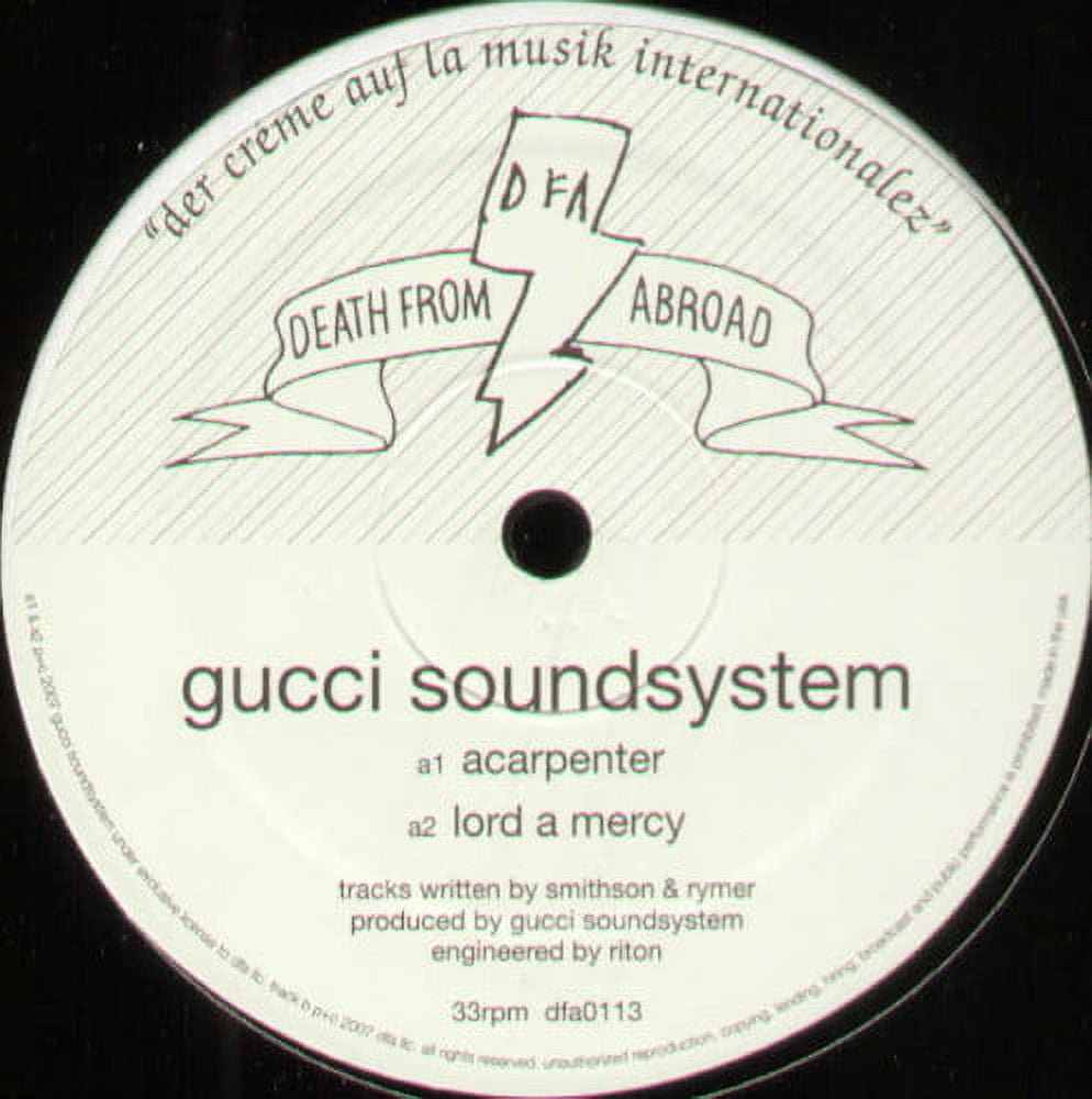 Gucci Vinyl