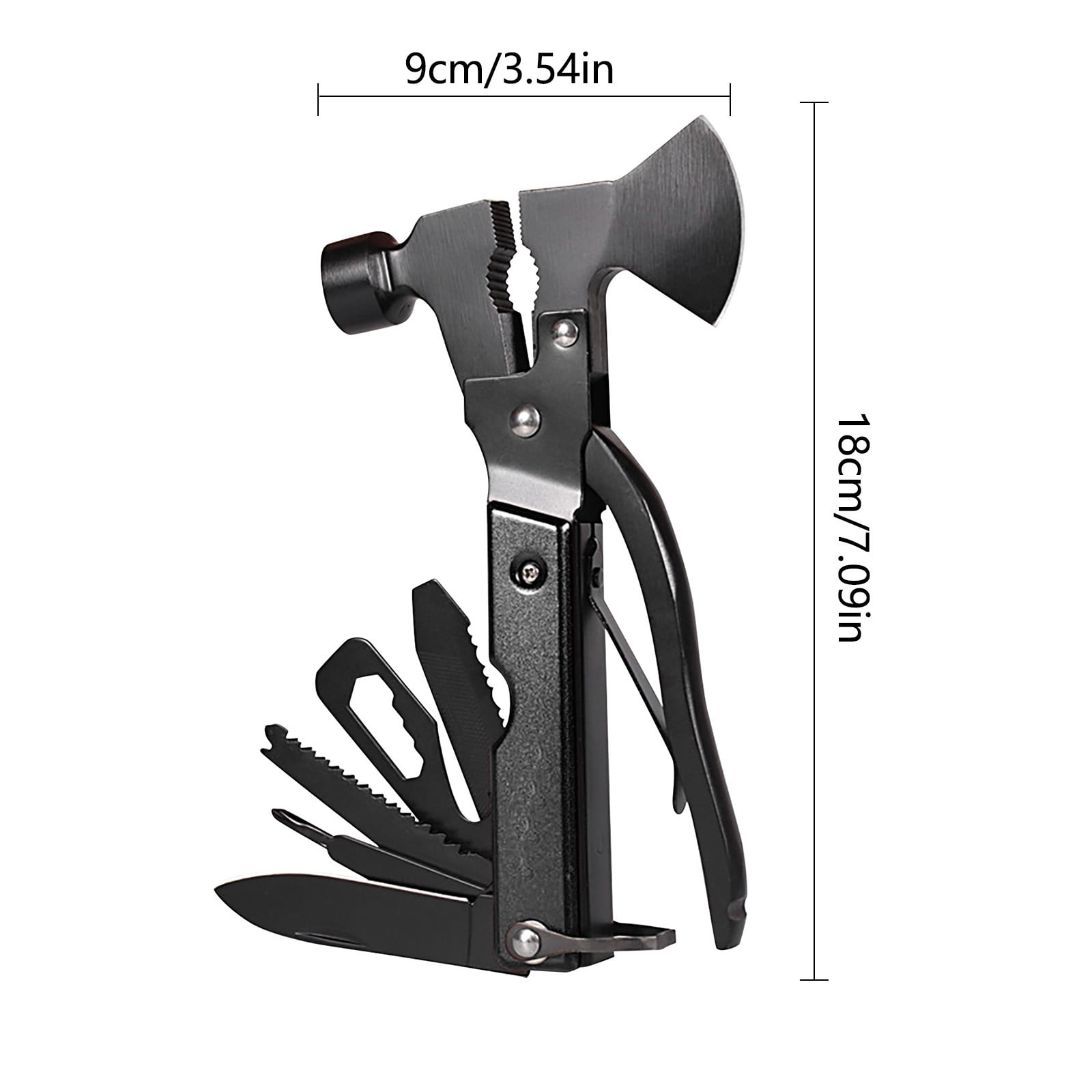 Guczhu Functional Axe Hammer Car Life-Saving Hammer Window Breaking ...