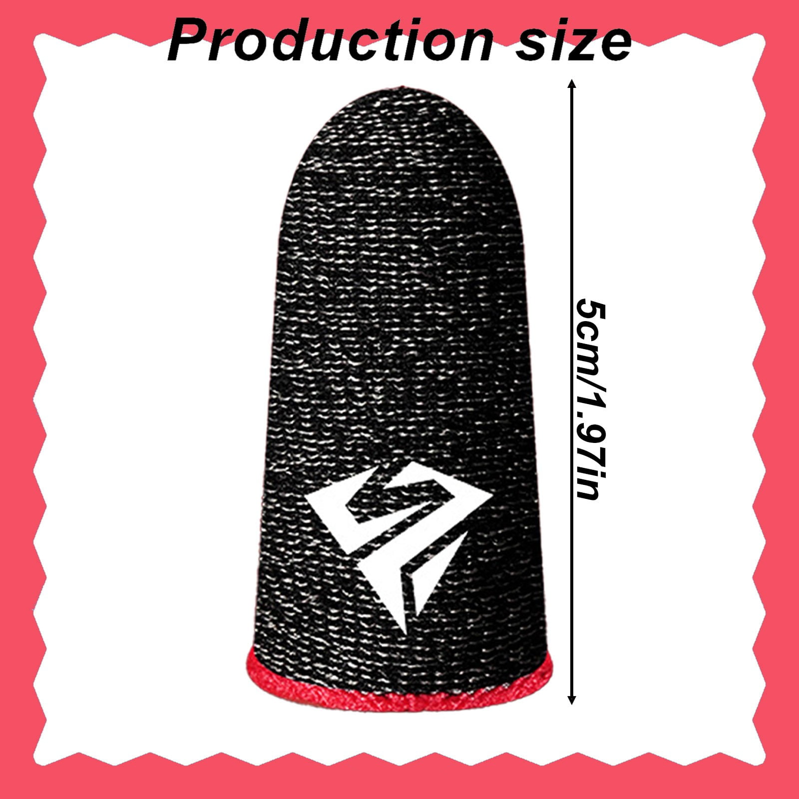 Guczhu Gaming Finger Sleeves Green Luxury Gaming Grade Cloth-Gaming ...