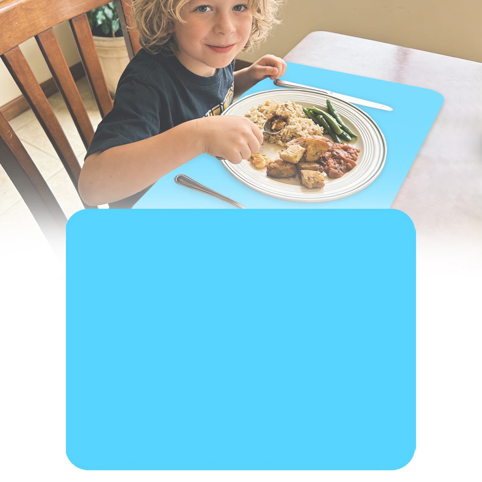 Guczhu Large Silicone Counter Mat, Multipurpose Table Placemat ...