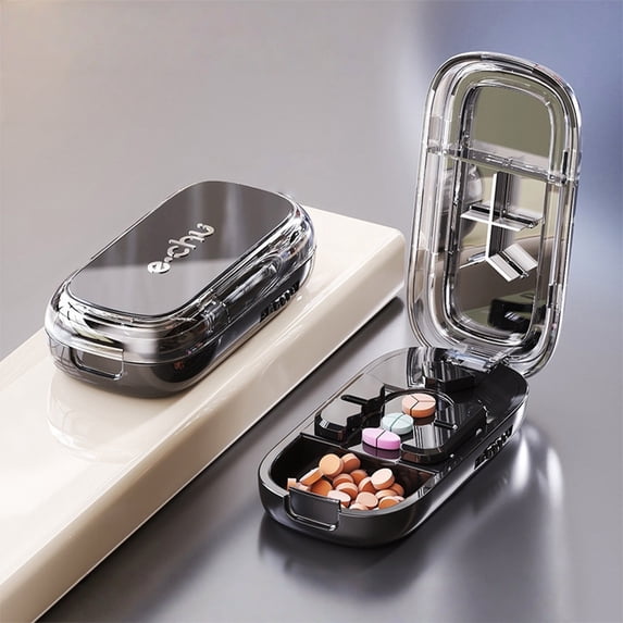 Guczhu Pill Cutter and Splitter, Adjustable Medication Pill Splitter ...