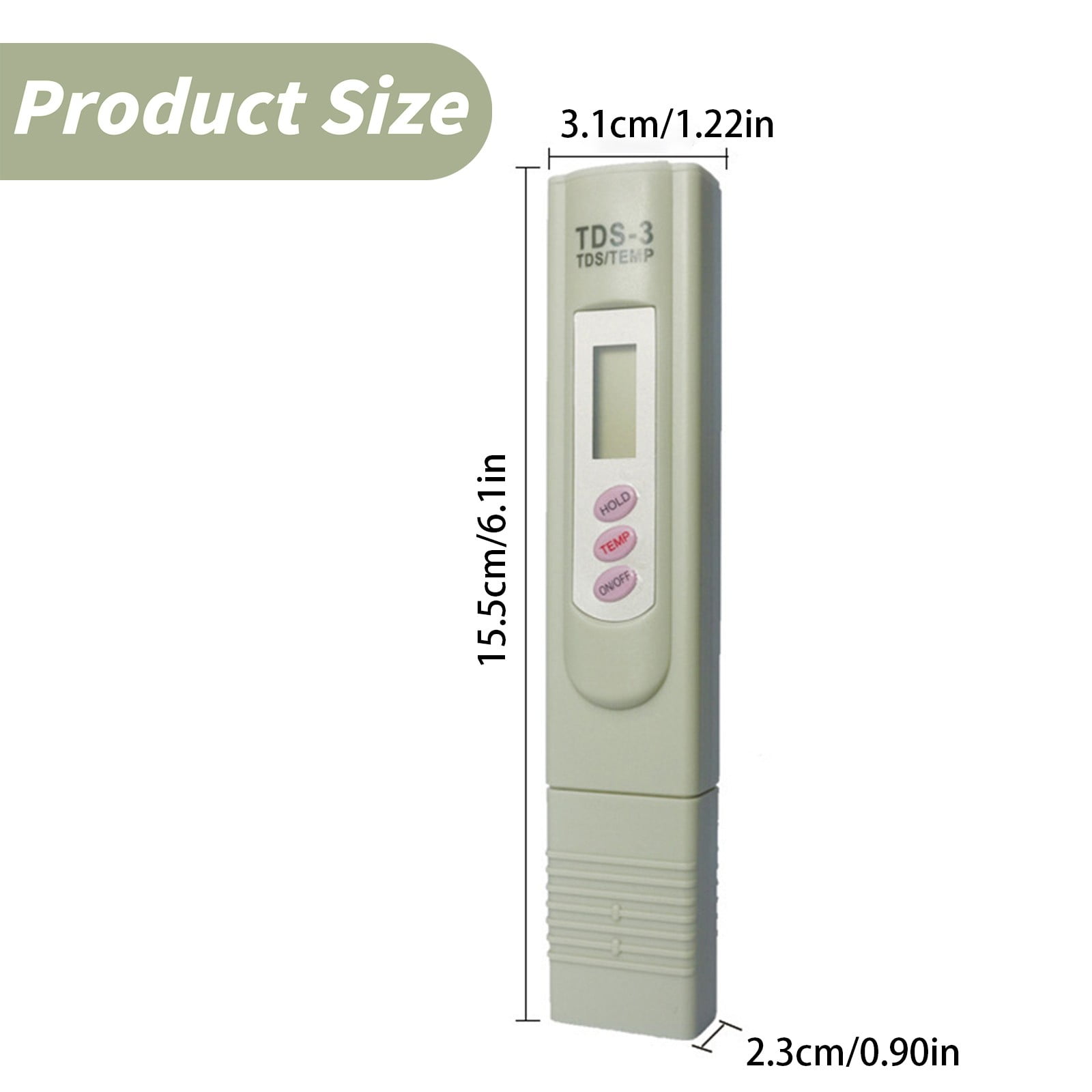 Guczhu Tds Value Water Quality Test Pen Plastic-Digital Tds Meter Water ...