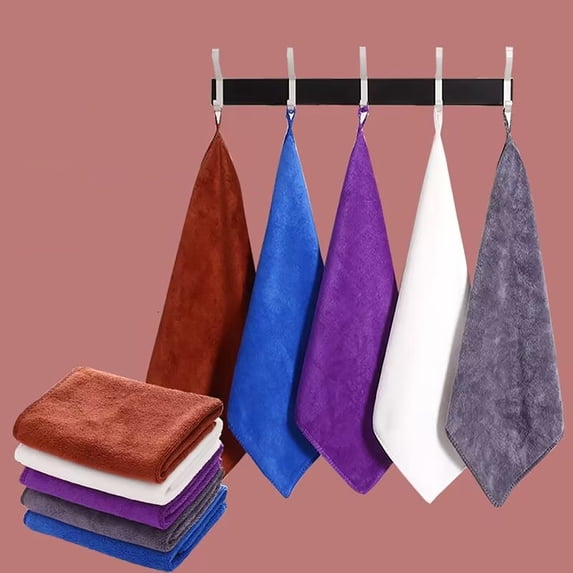 Guczhu Thickened Fiber Cleaning Towels Set, Various Sizes Housekeeping ...
