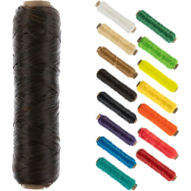 Gudebrod Sinew Bobbin 20 Yards (60 ft) Brown Artificial Sinew Thread ...