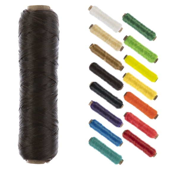 Gudebrod Sinew Bobbin 20 Yards (60 ft) Brown Artificial Sinew Thread ...