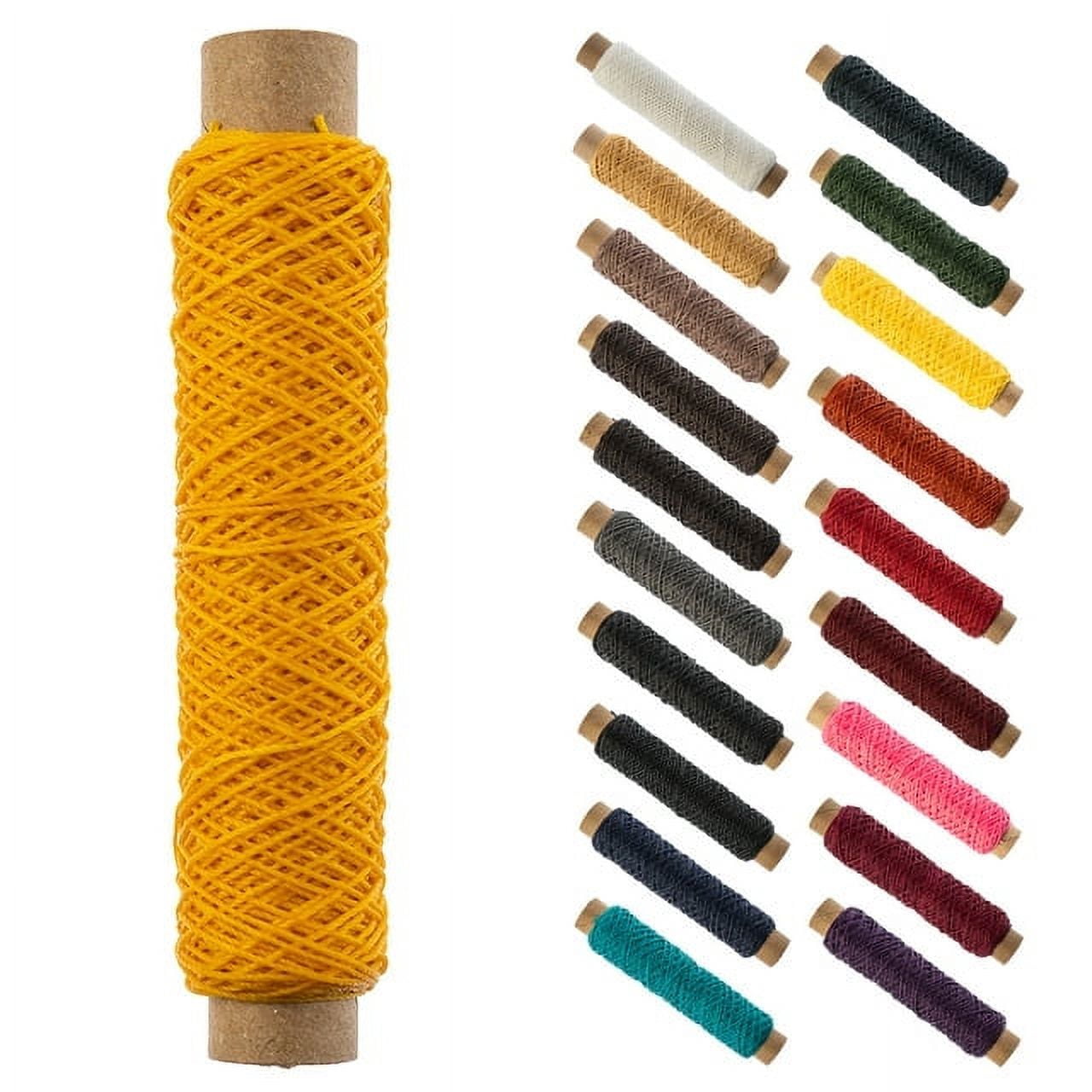 Gudebrod Waxed Thread Bobbin 25 Yards (75 ft) Gold | Made In USA ...