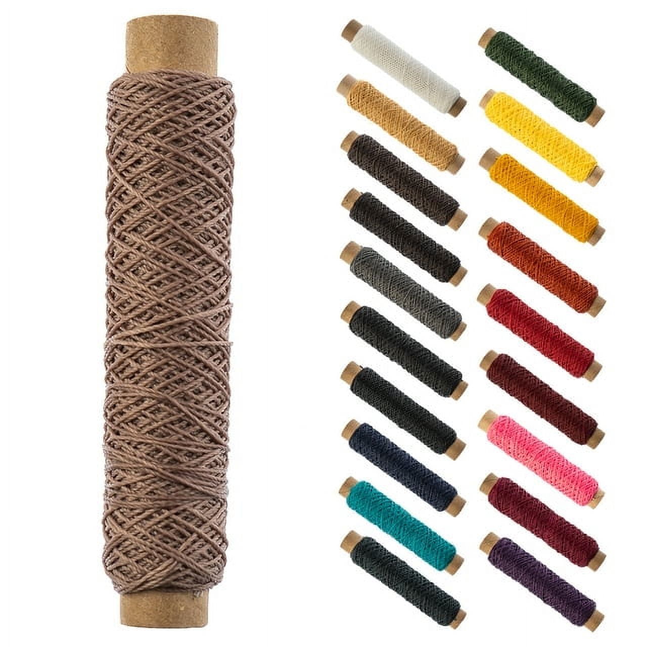 Gudebrod Waxed Thread Bobbin 25 Yards (75 ft) Sand | Made In USA ...