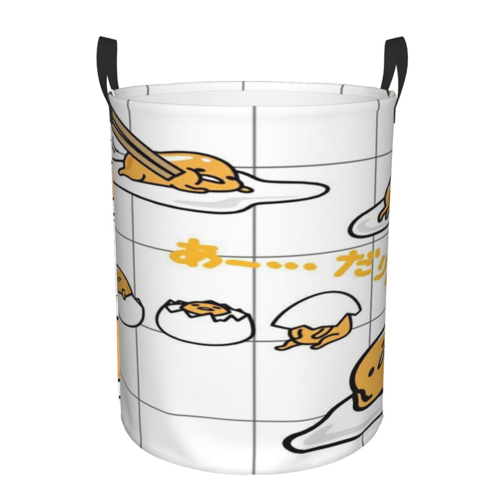 Gudetama 3d Graphic Flame Laundry Basket Fire Flame Clothes Hamper ...