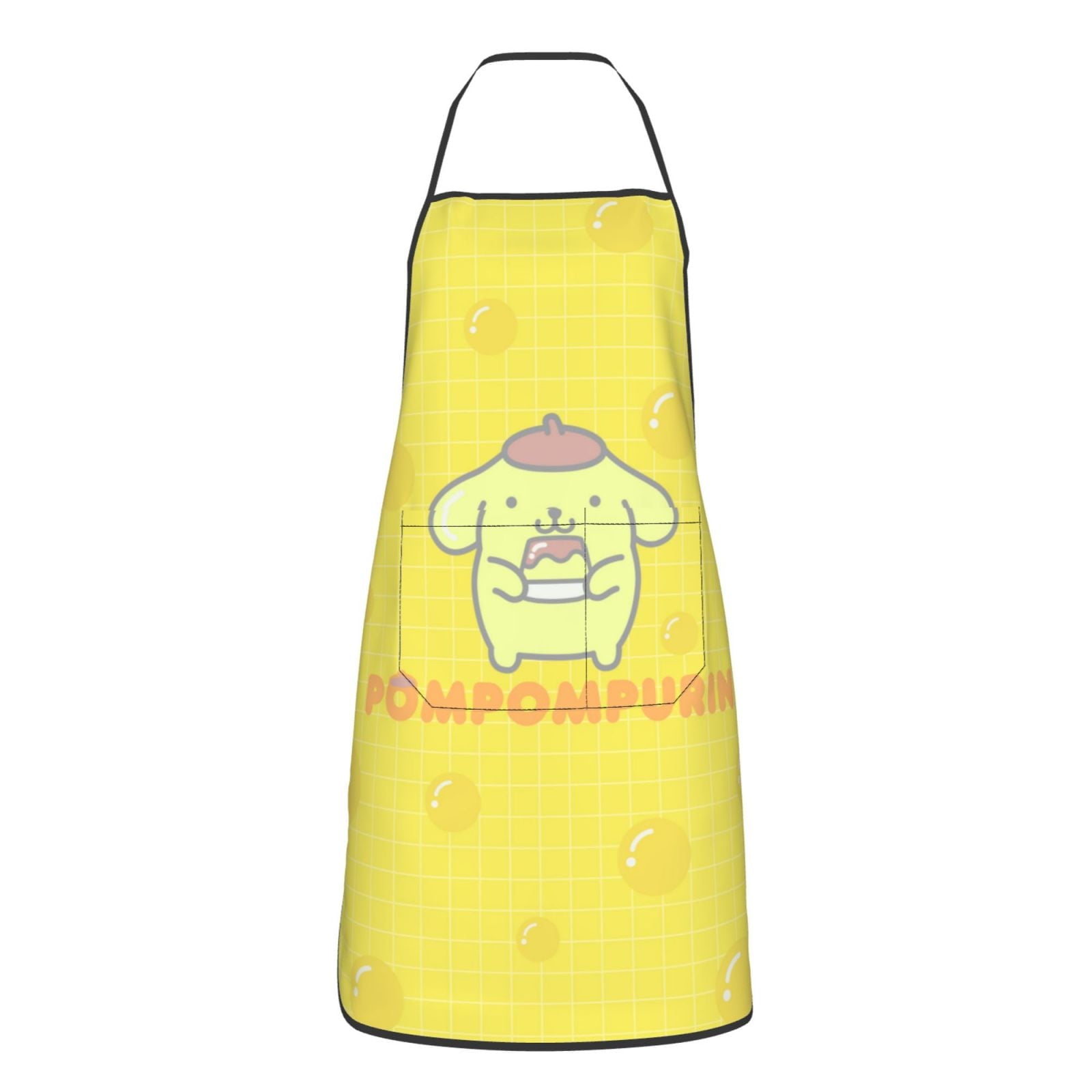 Gudetama Adjustable Bib Aprons, Waterdrop Resistant Apron with 2 ...