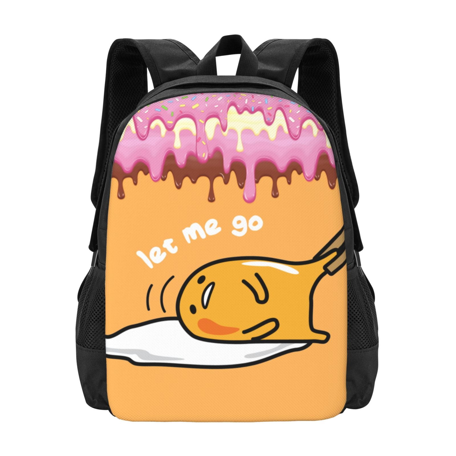 Gudetama Backpack,3d Print Laptop Backpack Lightweight Casual Daypack ...