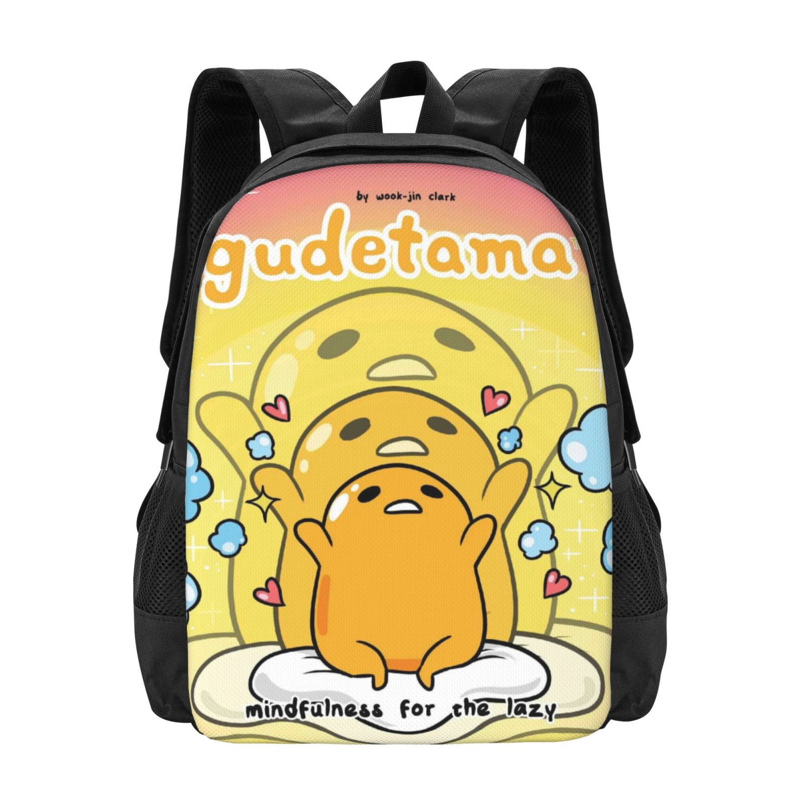 Gudetama Backpack,3d Print Laptop Backpack Lightweight Casual Daypack ...