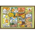 Gudetama - Food Wall Poster, 22.375" x 34", Framed - Walmart.com