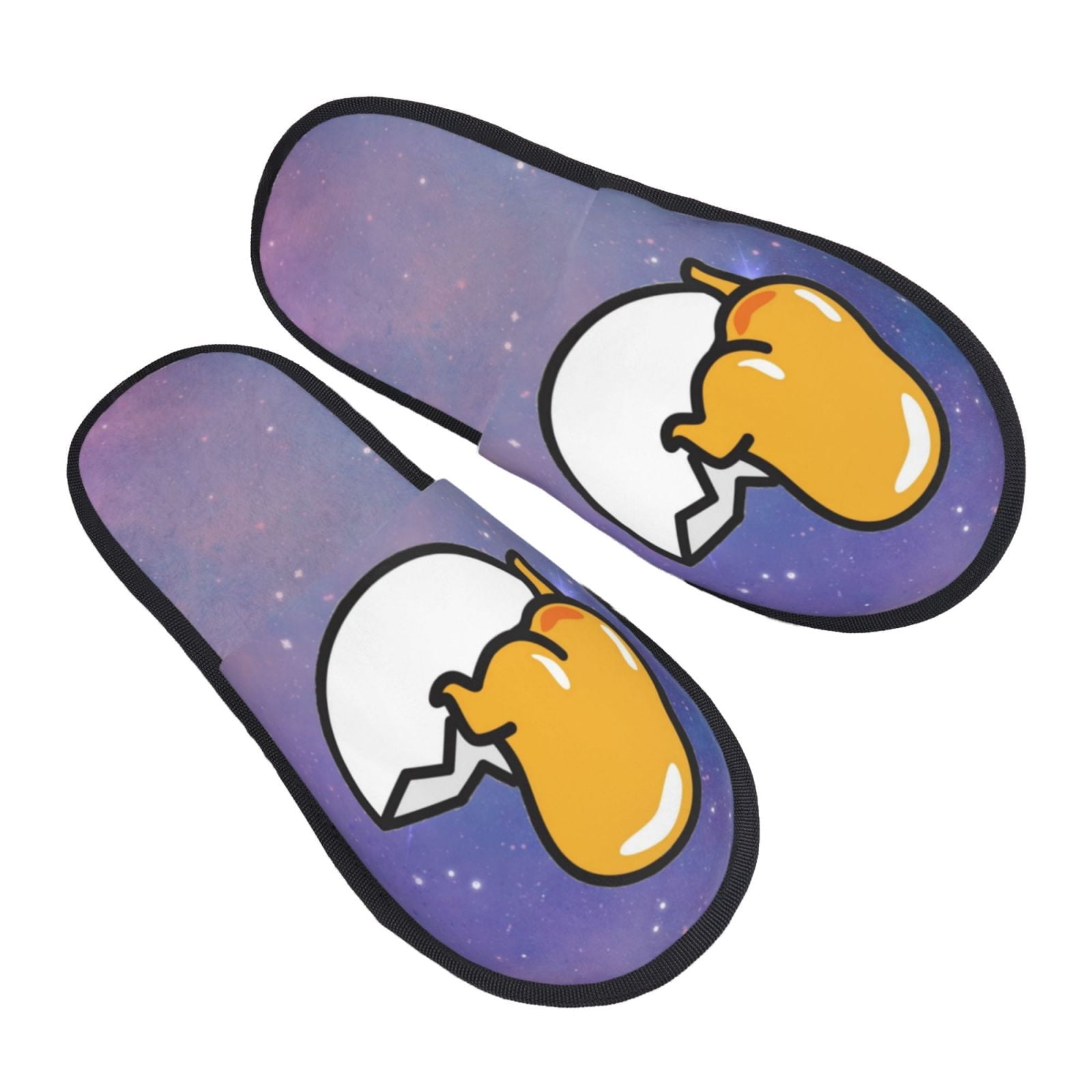 Gudetama Furry Slippers For Men Women Fuzzy House Slippers Winter Anti ...