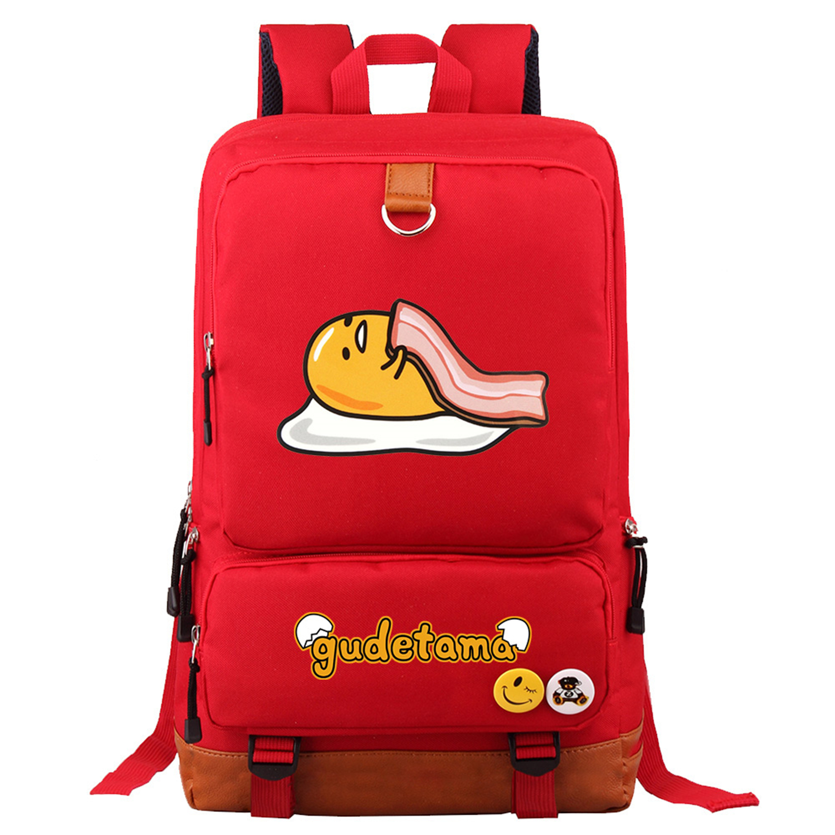 Gudetama High Capacity Knapsack Multifunction School Rucksack,Novelty ...