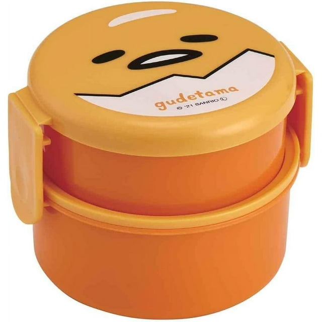 Gudetama Lunch (Bento) Box from Japan by Sanrio. 16.9 fl oz (500 ml ...