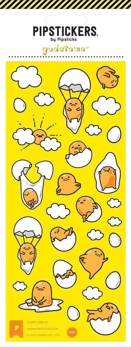 Gudetama Pipstickers Sunny Side Up Sticker Set - Walmart.com