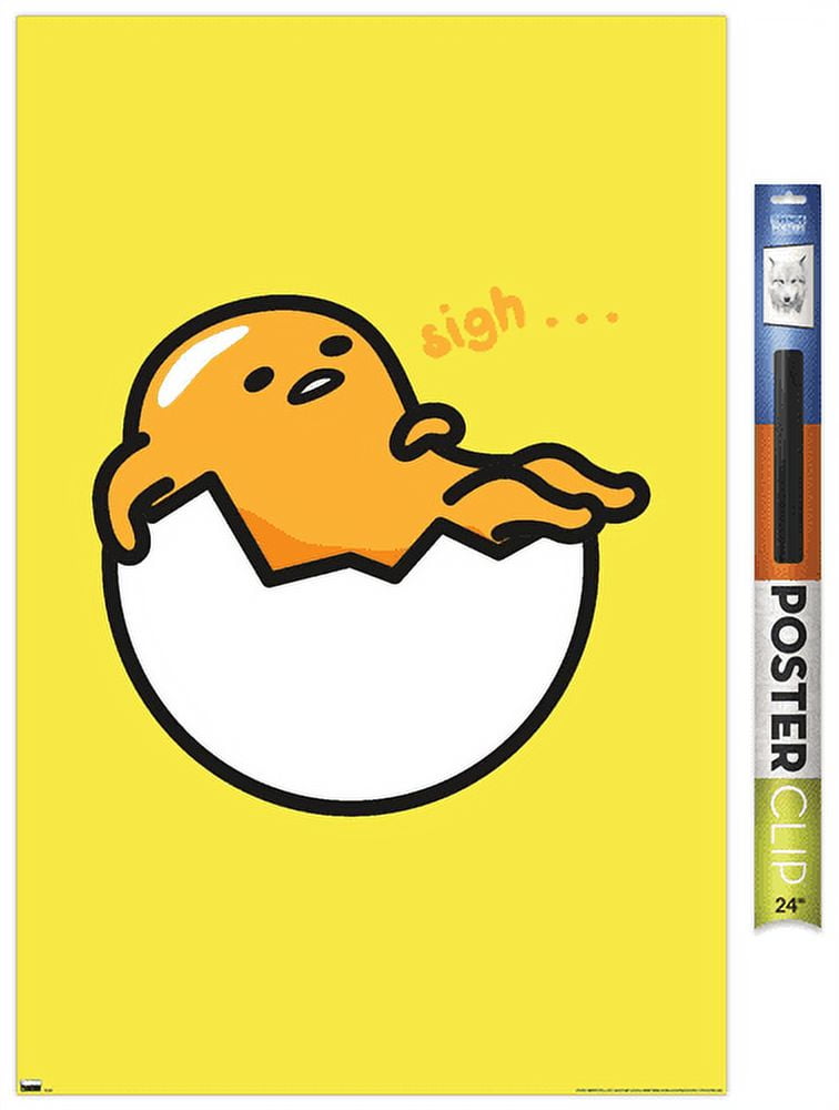 Gudetama - Sigh Wall Poster, 22.375" x 34" - Walmart.com