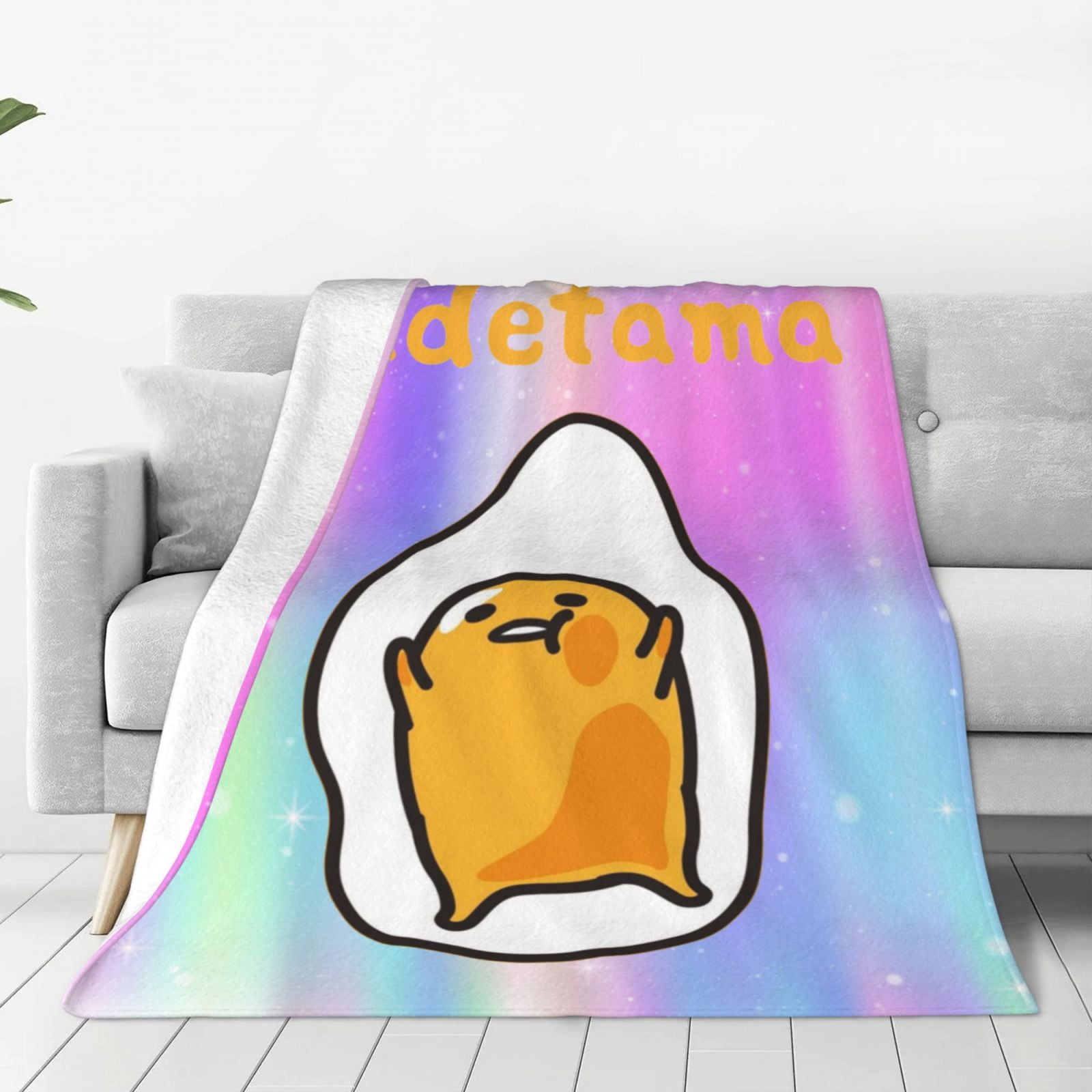 Gudetama Throw Blanket Couch Bed Sofa Soft Lightweight Warm Cozy ...