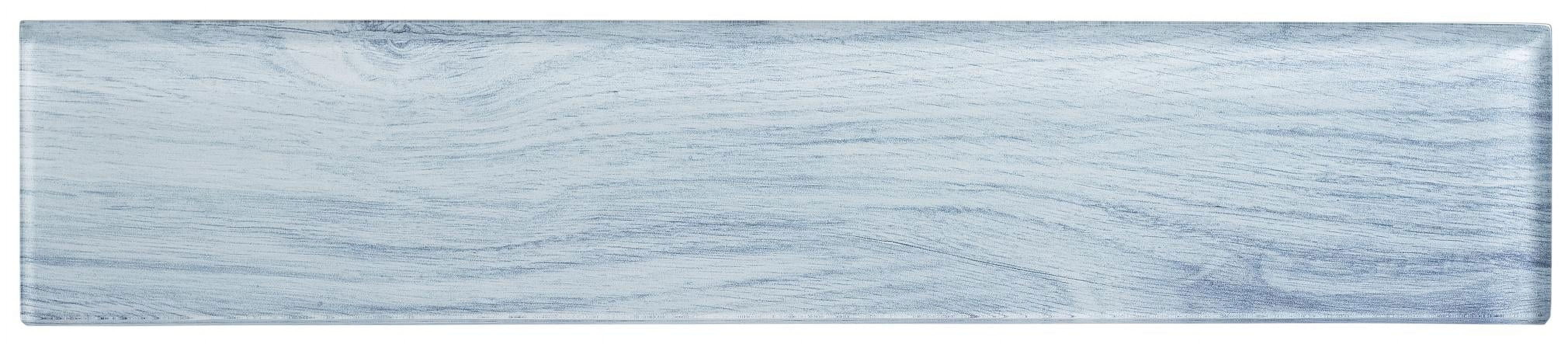 Gudov 3" x 14" Glass Wood Look Subway Tile - Walmart.com