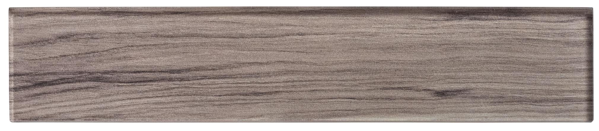 Gudov 3" x 14" Glass Wood Look Subway Tile - Walmart.com