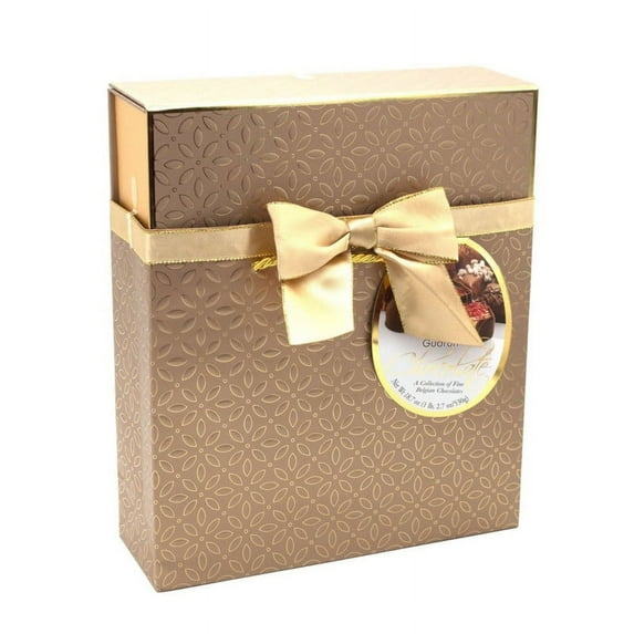 Gudrun Fine Belgian Chocolates, Specialty Candy, 18.3 oz Box in Red ...