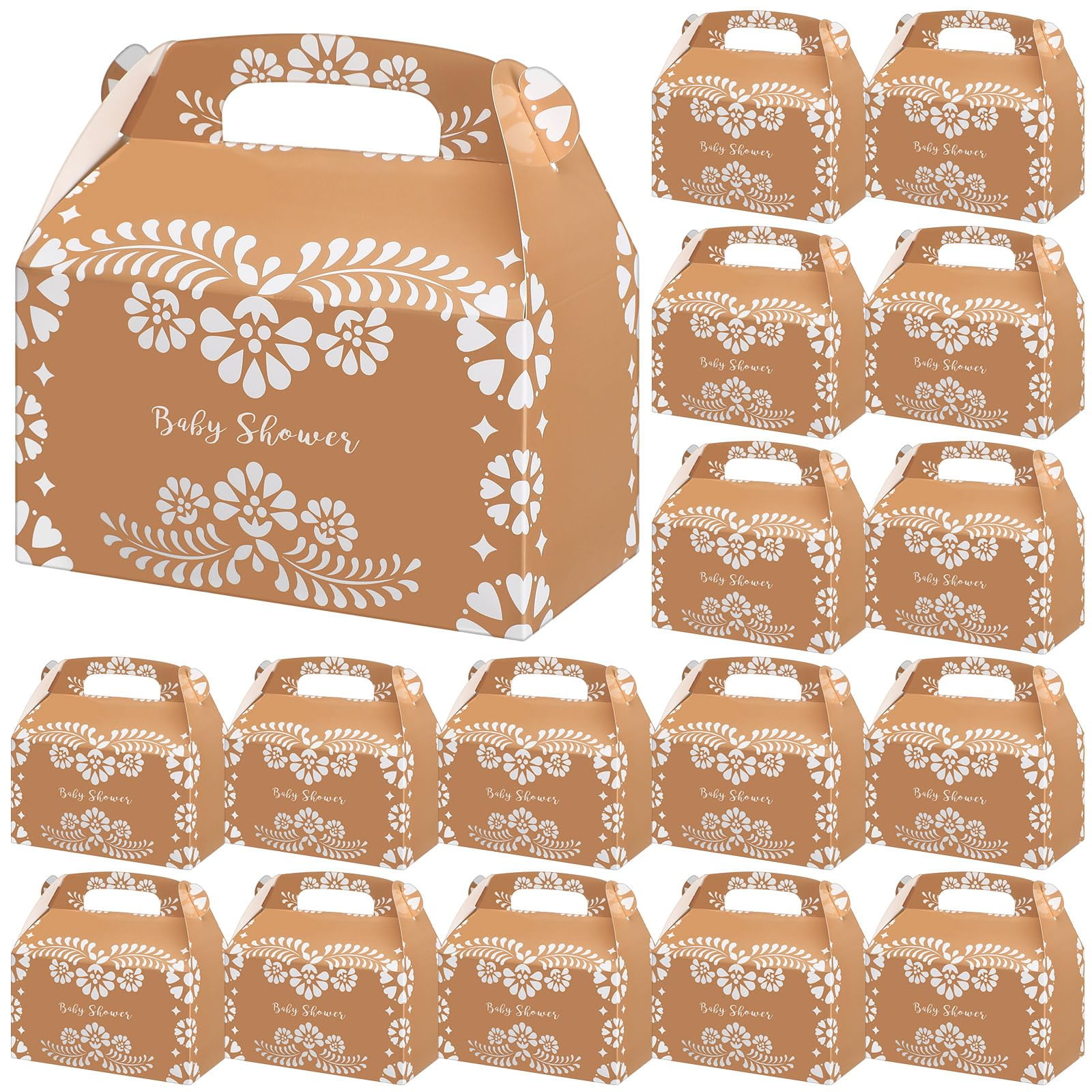 Gueevin 36 Pcs Mexican STF9 Baby Shower Party Favor Platos De Barro ...